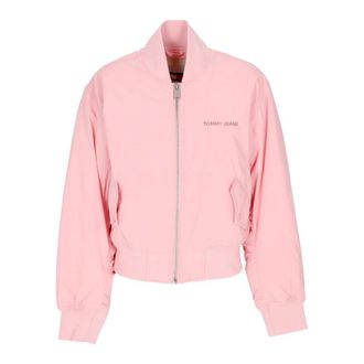 Tommy Hilfiger Klassische Ballet Pink Bomberjacke - - Jackets - Damen - Rosa - M