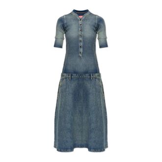 Diesel De-Anim-S Kleid - - Dresses - Damen - Blau - M