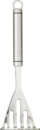 KitchenCraft Professioneller Kartoffelstampfer, Edelstahl, Silber, 7.5 x 7.7 x 26.3 cm, 1 Einheiten