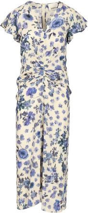 Isabel Marant Robe Au Genou - Bleu