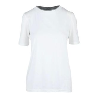 Eleventy Damen, Oberteile, Wei&szlig;, LGr&ouml;&szlig;e