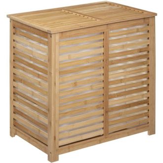 5five Simply Smart 5five Simply Smart - Panier Linge Double En Bambou Sicela Five