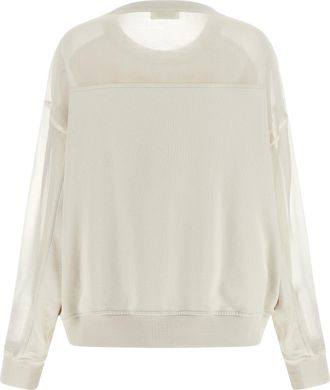 Brunello Cucinelli Cotton Sweatshirt - White
