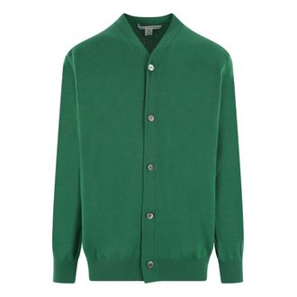 Comme Des Gar&ccedil;ons Gr&uuml;ner Oversize Cardigan - - Knitwear - Herren - Gr&uuml;n - S