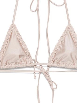 Frankies Bikinis Birth Bikini Top - Beige