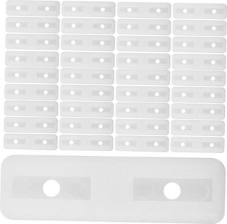 NUOBESTY 200stücke Möbel Antirutsch Pads Rechteckig Stuhl Füße Schoner Nicht-Slip Stoßfänger Polster Für Tischbeine Und Stuhlbeine rutschfest Und Kratzfest