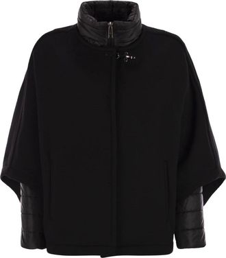 Fay Femme, Sport, Noir, Taille: 40 FR Mantella 3 en 1 Double-face en Lana e Cashmere