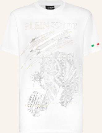Plein Sport Plein Sport T-Shirt Tiger weiss