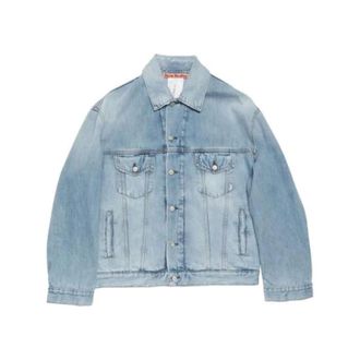 Acne Studios Homme, Vestes, Bleu, Taille: M Veste en jean élégante
