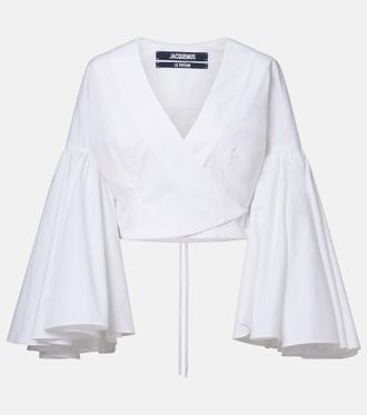 Jacquemus Top cache-coeur Paysan en coton