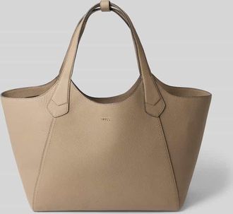 HUGO BOSS Shopper aus echtem Leder mit Label-Detail