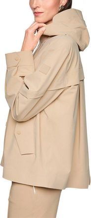 Marc Cain Outdoorjacke Ctiy Vibing Premium Damenmode Leicht mit Kapuze, locker geschnitten