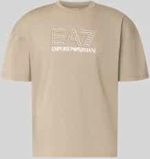 Emporio Armani T-Shirt mit Logo und Rundhalsausschnitt