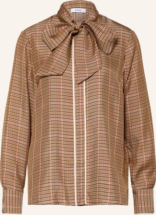 Reiss Reiss Bluse Minnie Mit Abnehmbarer Schluppe beige