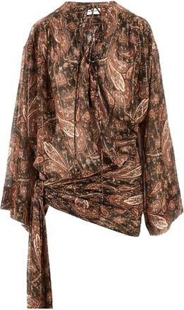 Andamane Femme, Robes, Brun, Taille: 40 FR Indira Mini Dress