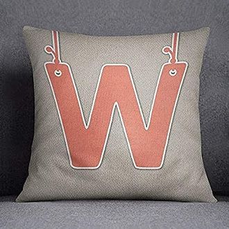 Bonamaison Le Jardin du Lin Kissenh&uuml;llen, Cotton, Mehrfarbig, 45x45