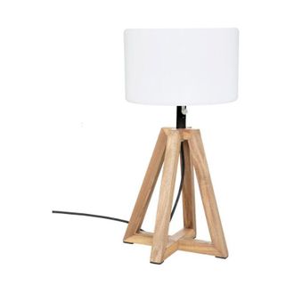 Atmosphera Atmosphera - Lampe &agrave; Poser Outdoor Matia 58cm Blanc & Beige