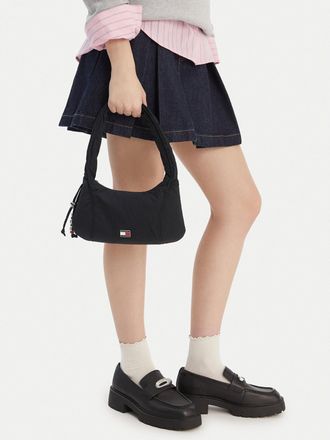 Tommy Jeans Handtasche Tommy Jeans Tjw Casual Shoulder Bag AW0AW18068 Schwarz