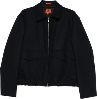 Barena veste à poches zippées - Bleu