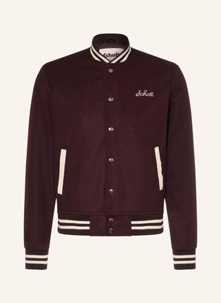 Schott NYC Schott Nyc College-Jacke rot