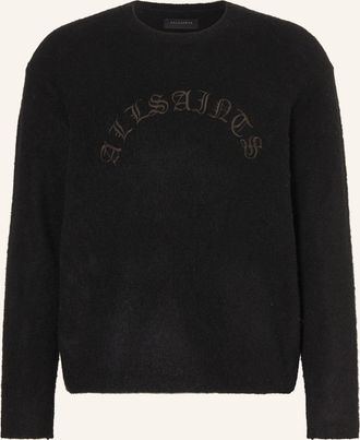AllSaints Allsaints Pullover Curv Mit Alpaka schwarz