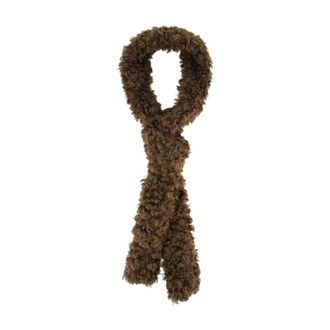 Simone Rocha Schmaler Kunstfell-Schal - - Accessories - Damen - Braun - ONE SIZE