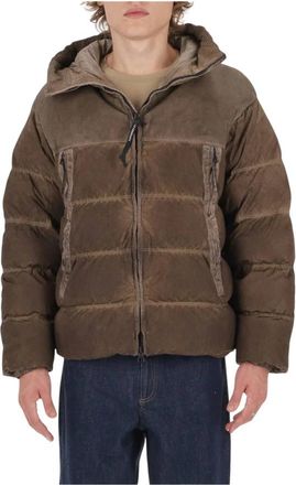 C.P. Company Eco-Chrome R Mixed Goggle Daunenjacke - - Jackets - Herren - Braun - L