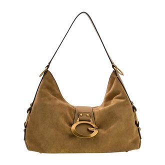 Guess Sac port&eacute; &eacute;paule Camden - Femme - Sacs - Brun - Taille: ONE Size
