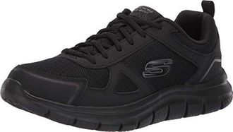 Skechers Track-scloric 52631-bbk, Sneakers Basses Homme, Noir (Black 52631-Bbk), 44 EU