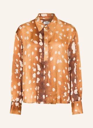ottod'Ame Ottodame Blusenshirt Aus Satin beige