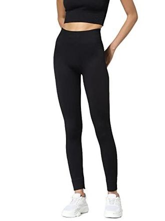 Only Onpjaia Life Hw Lounge Cir Tight -Noos, Leggings Femme, Black, S/M