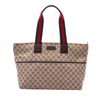 Gucci Pre-owned Toile sacs-gucci - Femme - Pre-owned - Beige - Taille: ONE Size