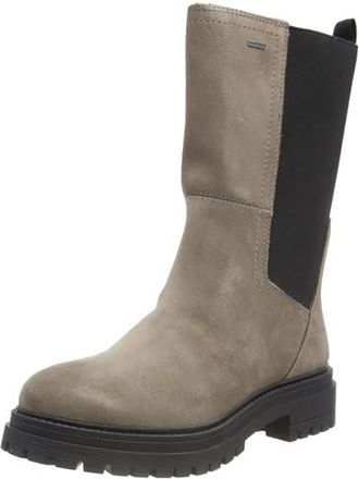 Geox Femme D Iridea B ABX Bateau à Cheville, DK Taupe, 36 EU