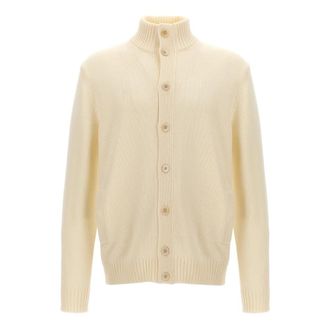 Zanone Chioto Cardigan - - Knitwear - Herren - Wei&szlig; - M