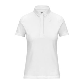 K-Way Femme, Tops, Blanc, Taille: 44 FR Amedea Pique Polo
