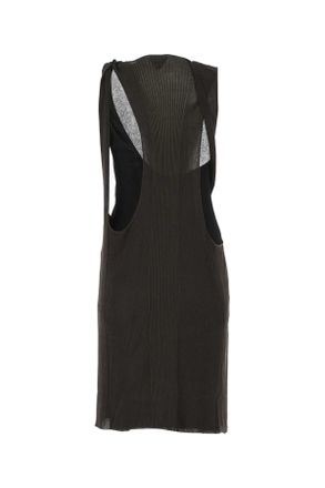Bottega Veneta Womens Two-Tone Cotton Blend Dress 2005 Abiti
