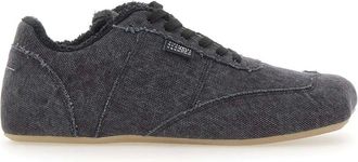Maison Margiela Homme, Chaussures, Noir, Taille: 42 EU Anatomic Canvas Baskets