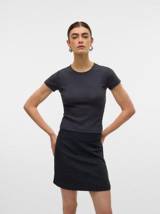 Vero Moda Rundhalsshirt VMCHLOE SS SHORT TOP JRS NOOS