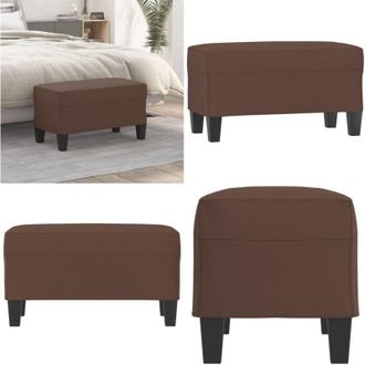 vidaXL Sitzbank Braun 70x35x41 cm Kunstleder - Sitzbank - Sofa - Couch - Kunstleder Sofa - Braun Sofa - Home & Living