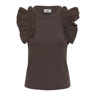 Karen by Simonsen Damen, Blusen & Hemden, Braun, XLGr&ouml;&szlig;e