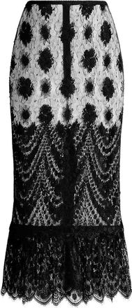 Dolce & Gabbana Langer Rock - Schwarz