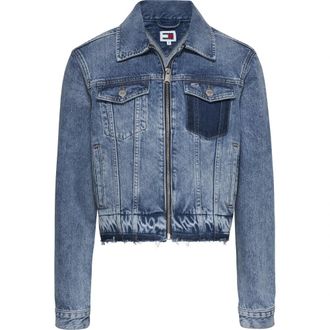 Tommy Jeans Vintage Slim Fit Denim Jacket - - Jackets - Damen - Blau - S