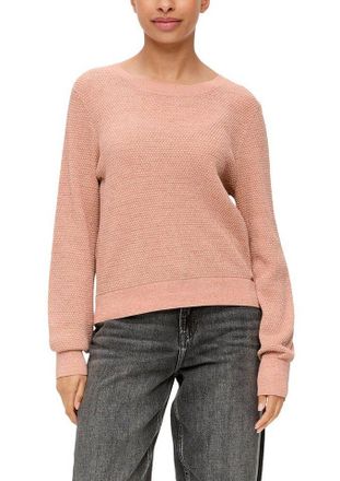 QS by s.Oliver Strickpullover mit Puff&auml;rmel