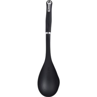 Masterpro FOODIES COLLECTION - Kochlöffel 36x8,3x4,6 cm - zum Abmessen von Flüssigkeiten - hochtemperaturbeständig - keine Hitzeübertragung - keine Hitzeübertra