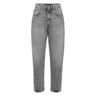 Philipp Plein Mom Fit Jeans - - Jeans - Damen - Grau - W28