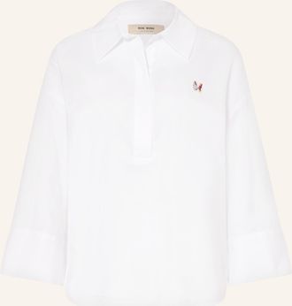 Mos Mosh Mos Mosh Blusenshirt Mmbritze Mit 3/4-Arm weiss