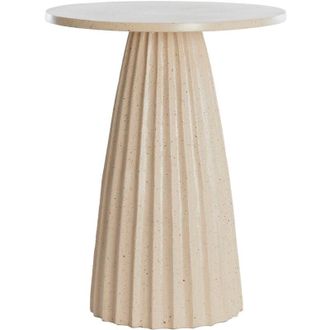 Light & Living Light&living - veglia Beistelltisch gesprenkelt Sandfarbe