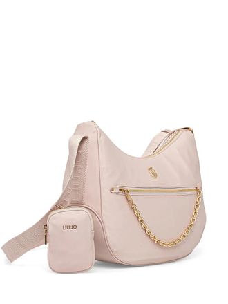 Liu Jo sac porté épaule à plaque logo - Rose