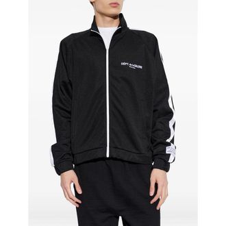 Gallery Dept. Logo-Print Bomber Jacket - Black