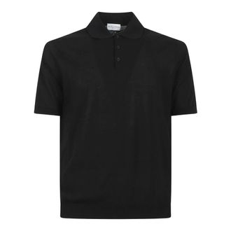 Ballantyne Kurzarm-Polohemd - - Tops - Herren - Schwarzk - 2XL